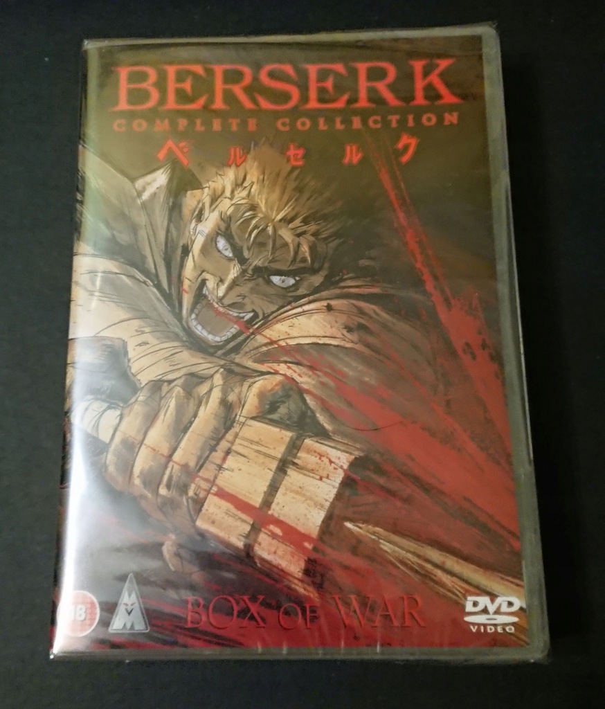 Berserk Complete Collection Box Of War DVD - NOWA - 9600363412 ...