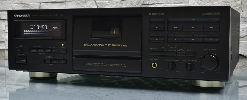 PIONEER CT-S910 Magnetofon kasetowy . - 12683857750 - oficjalne ...