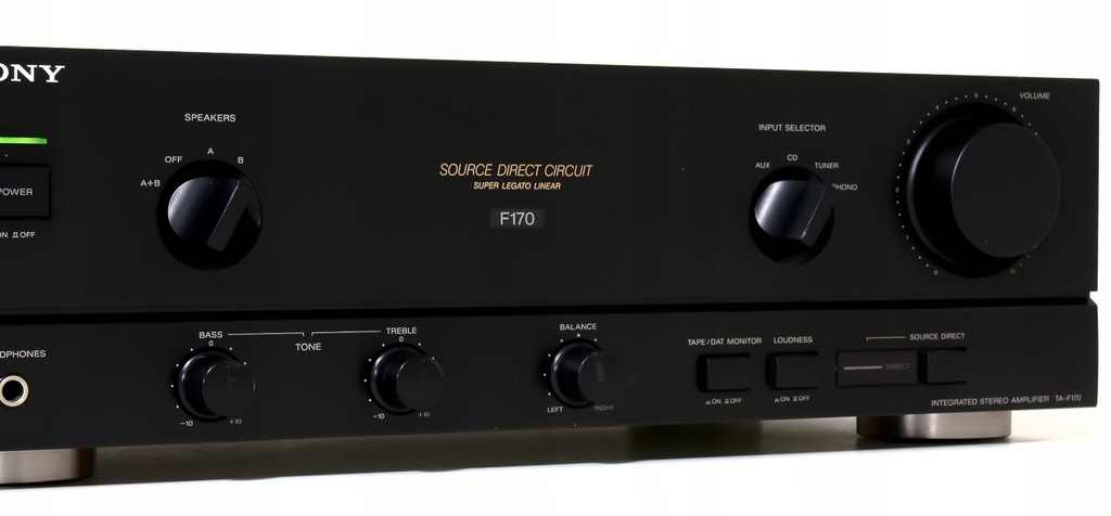 SONY TA-F170 NIEZAWODNY WZMACNIACZ STEREO - 11223146582 - oficjalne ...