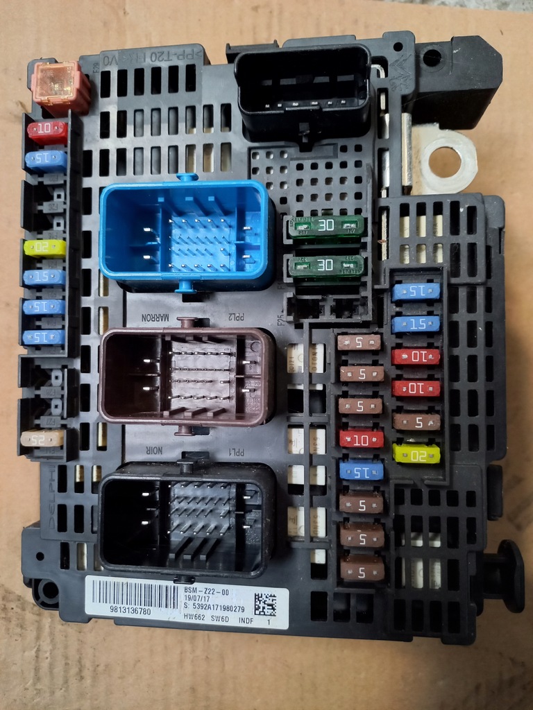 Moduł BSM R03 PEUGEOT CITROEN 9813136780 - 12643058222 - oficjalne ...