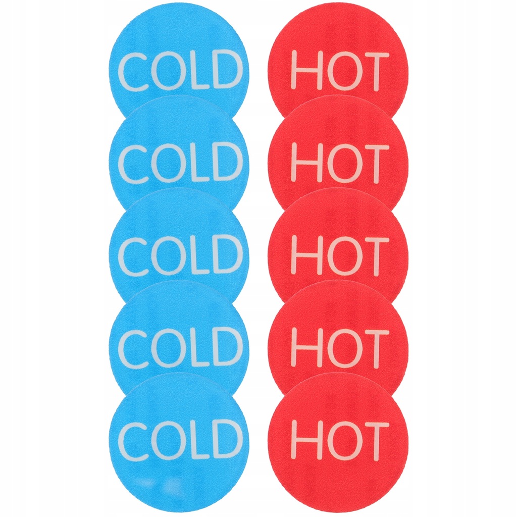 FAUCET SIGN ACRYLIC HOT AND COLD SIGNS - 14917337830 - oficjalne ...