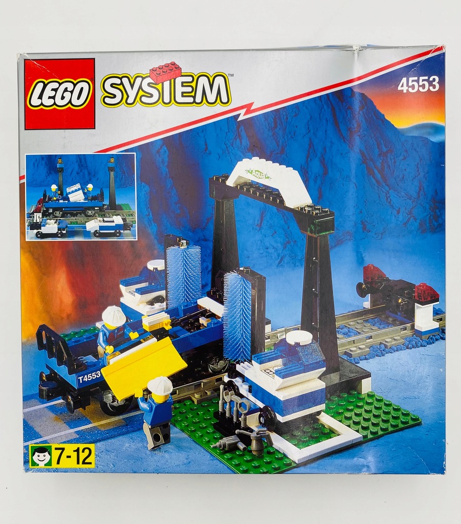 LEGO 4553 Town city TRAIN WASH MISB NOWY - 11110843338 - oficjalne ...