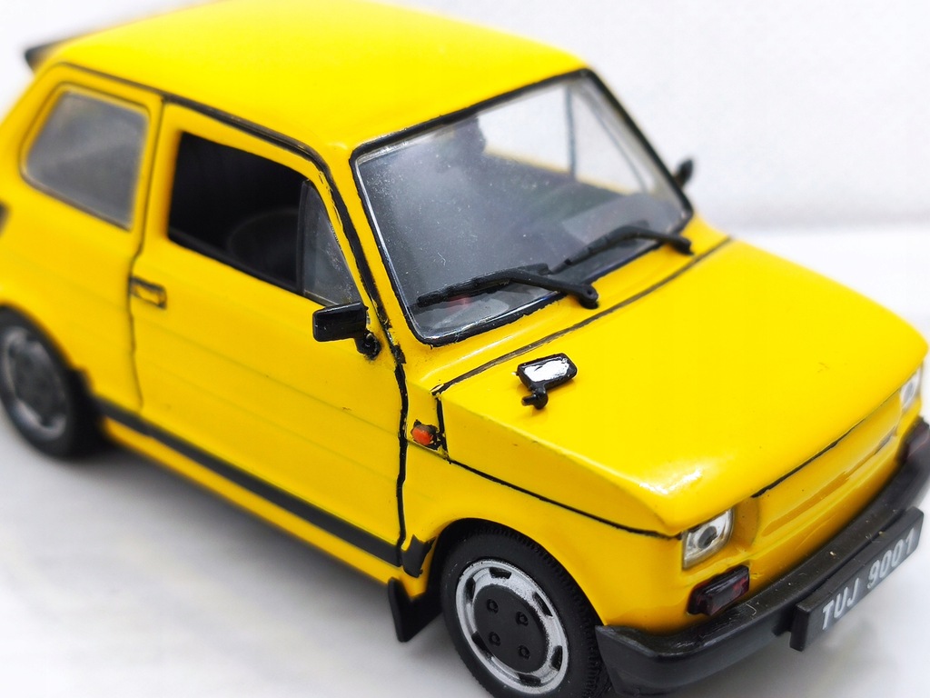 Lusterka prawe - Fiat 126p Maluch i inne - 10176839422 - oficjalne archiwum Allegro
