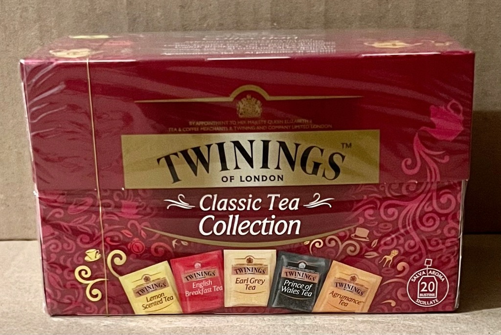 Twinings Classic Tea Collection 20 saszetek - 12746699921 - oficjalne ...