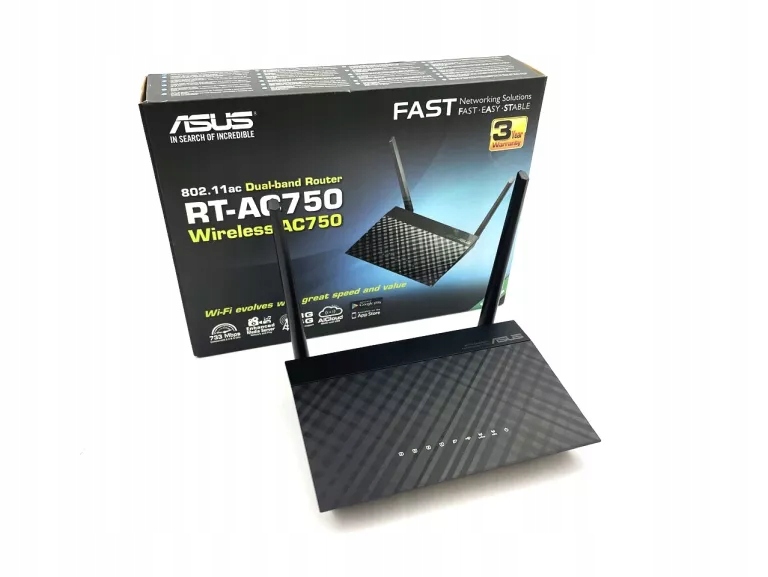 ROUTER ASUS RT-AC750 DUAL-BAND WIRELESS-AC750 - 12771790590 - oficjalne ...