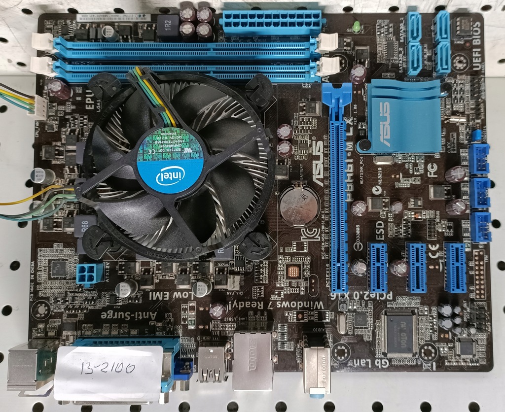 Płyta główna Asus P8H61-M LX Micro ATX - 14293329692 - oficjalne archiwum Allegro