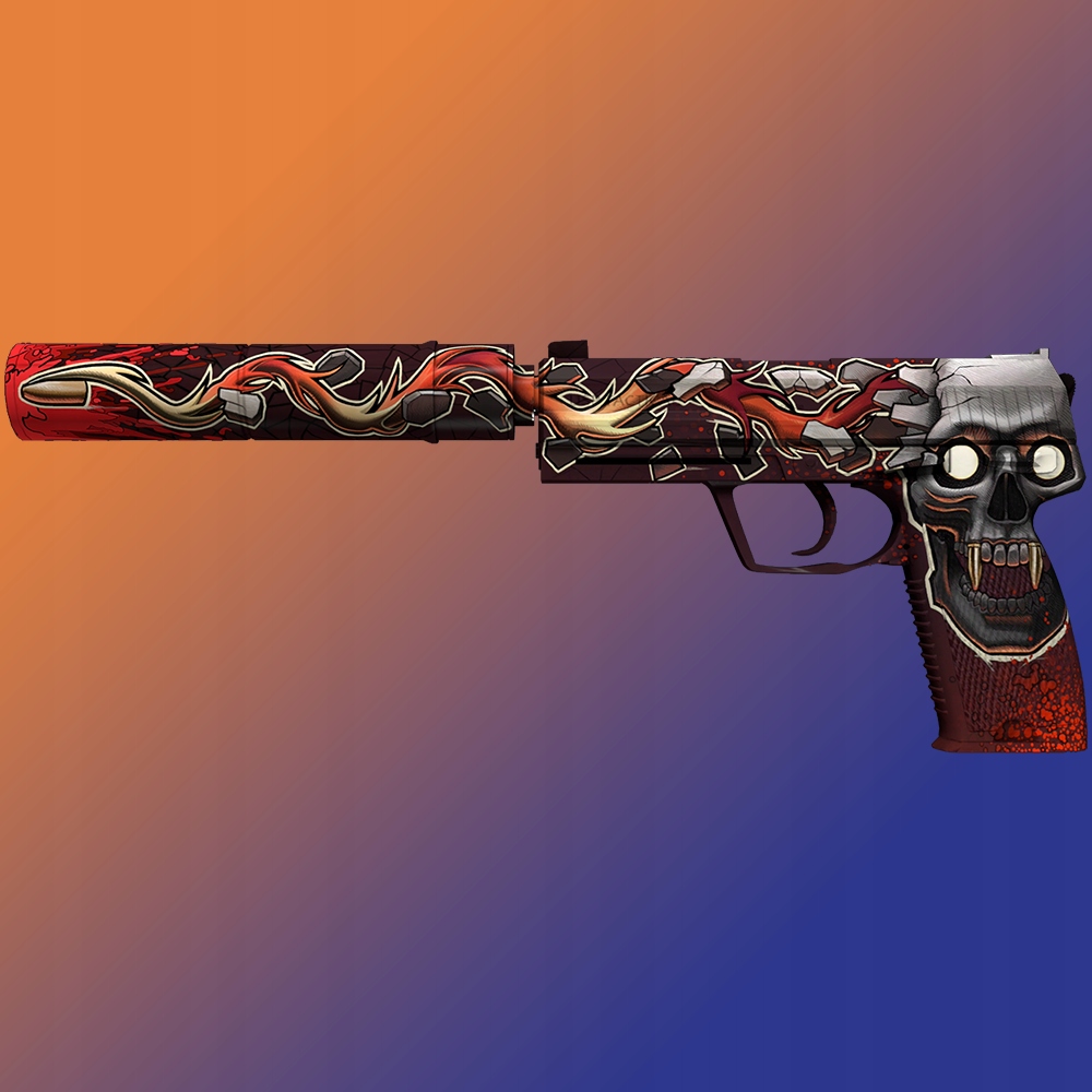 USP-S SKIN BRONI COUNTER-STRIKE IRL do zawieszenia - PREZENT UPOMINEK ...