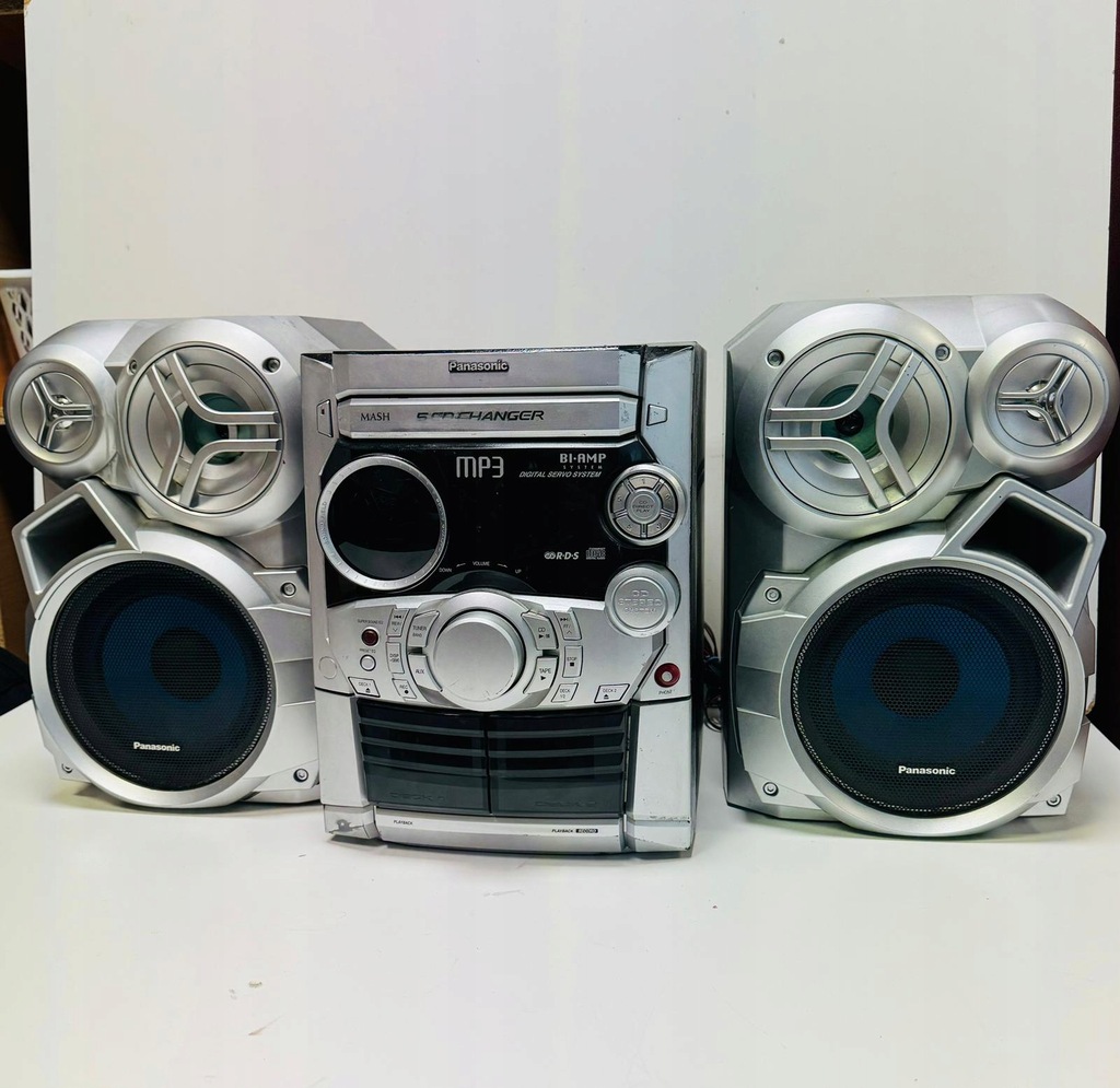 WIEŻA PANASONIC SA-AK410 OPIS! (6588/25) - 17161202735 - oficjalne archiwum Allegro