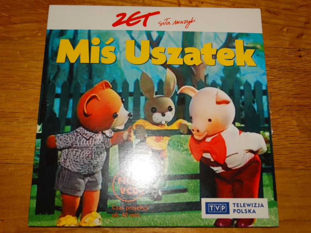 Miś Uszatek bajka dla dzieci VCD - 13205142086 - oficjalne archiwum Allegro