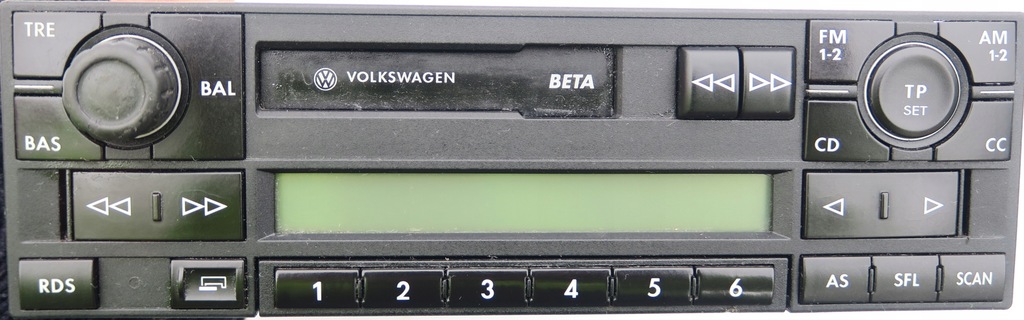 RADIO BETA VW POLO 6N2 GOLF 4 BORA PASSAT T4 LUPO - 13125416774 ...