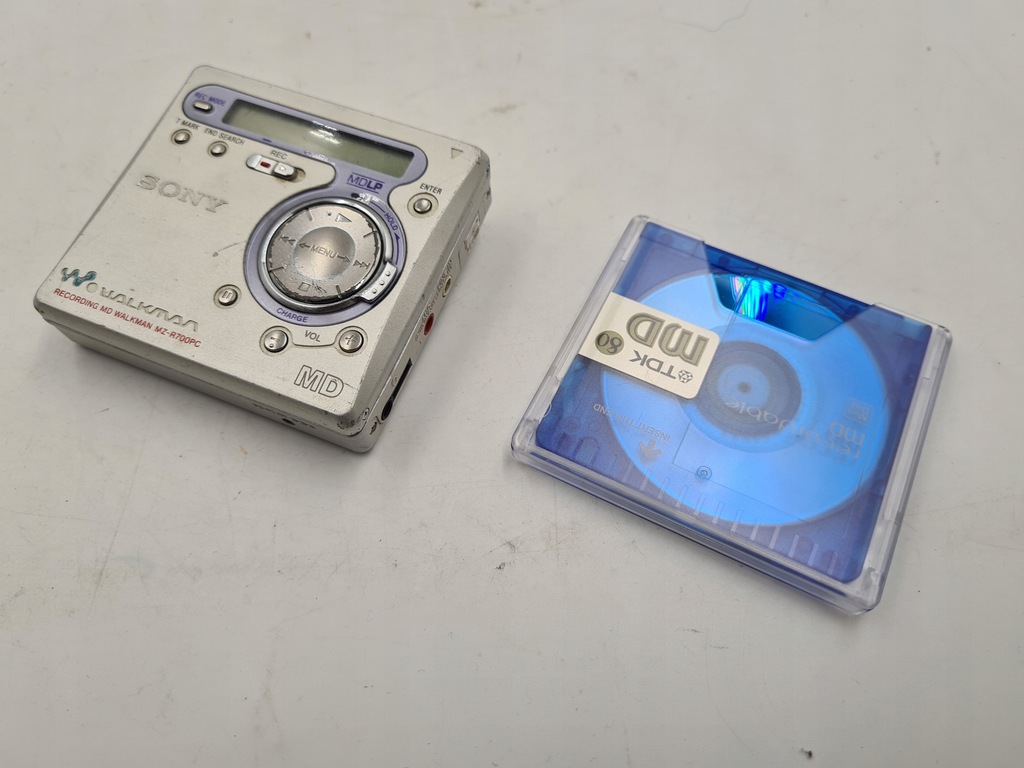 Sony MZ-R700PC Walkman Mini Disc - 12262074561 - oficjalne archiwum Allegro