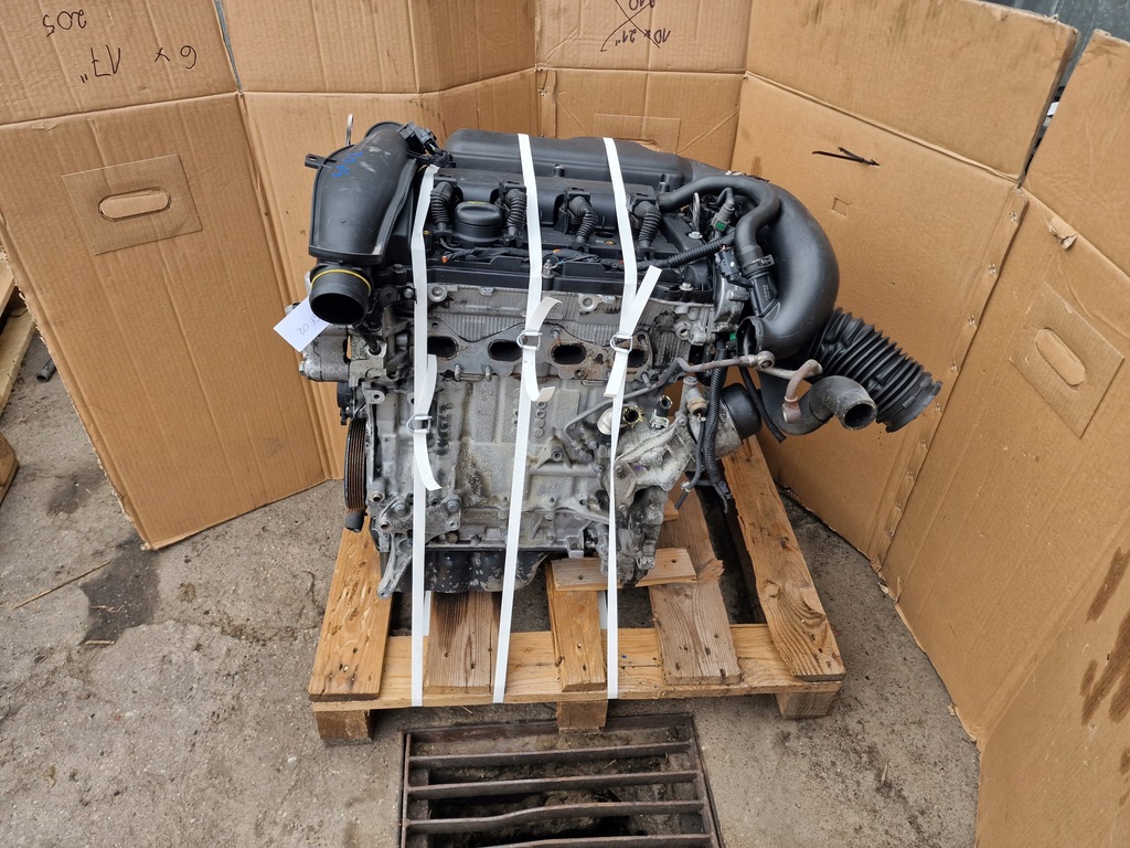 SILNIK PEUGEOT 1.6THP 5F02 5FV KOMPLETNY - 12369316595 - oficjalne archiwum Allegro