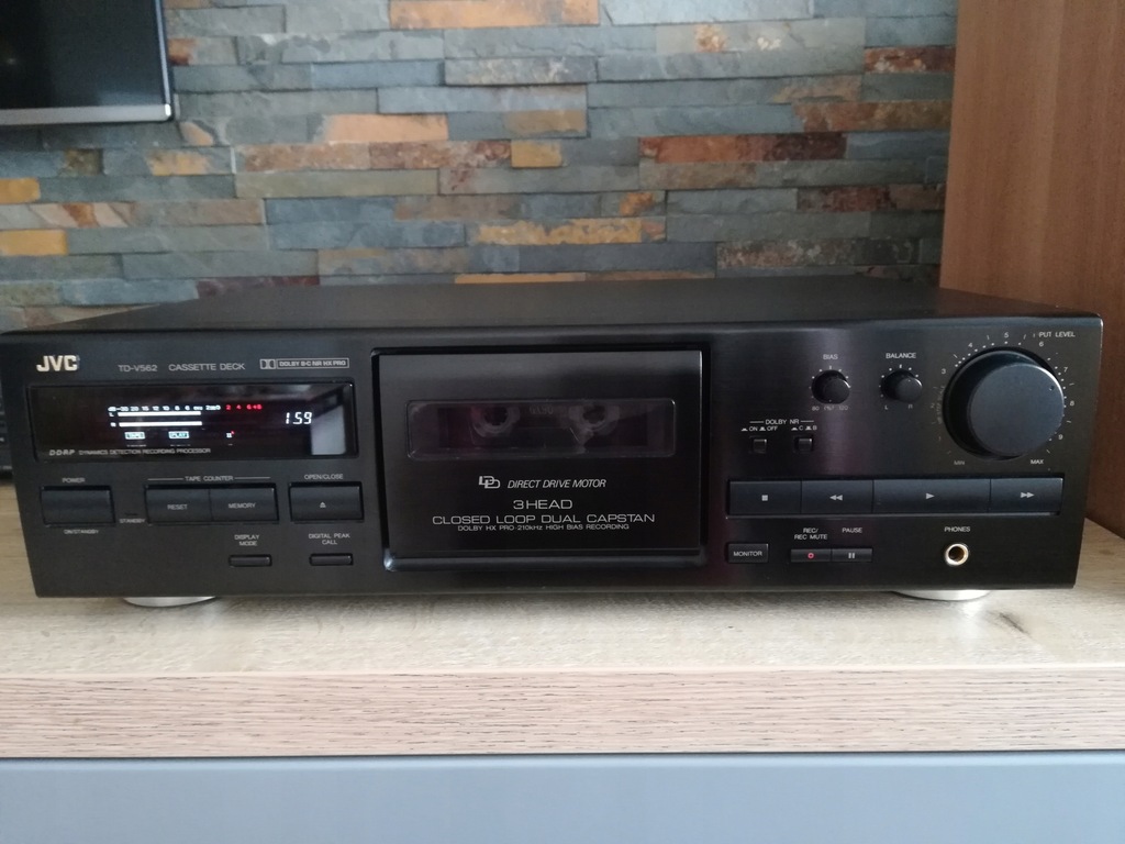 JVC TD-V562 magnetofon kasetowy - 13662223509 - oficjalne archiwum Allegro