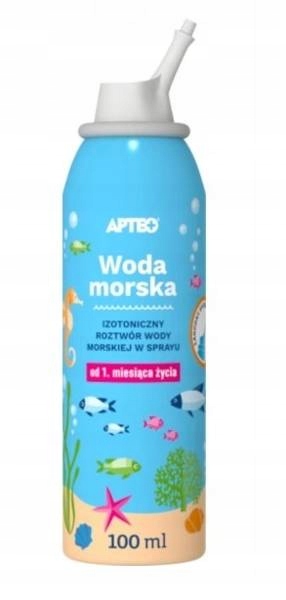 WODA MORSKA izotoniczny spray do nosa dzieci 100 - 11679484260 - oficjalne archiwum Allegro