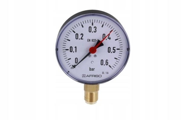 Manometr standardowy RF 100, D201,fi100 mm AFRISO /B - 16363464796 - oficjalne archiwum Allegro
