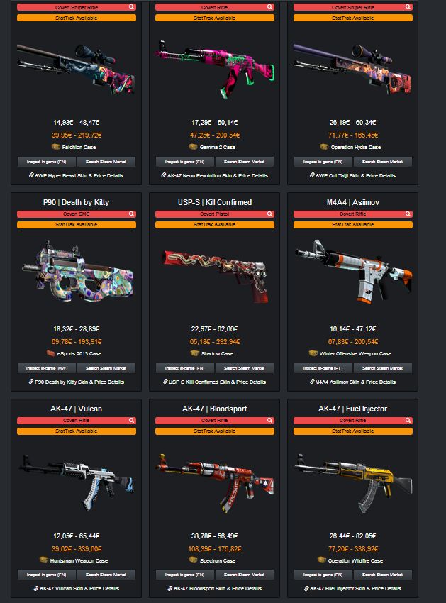 CS:GO CSGO Losowy Czerwony Skin Tanio! KOSA NÓŻ - 6948094657 ...