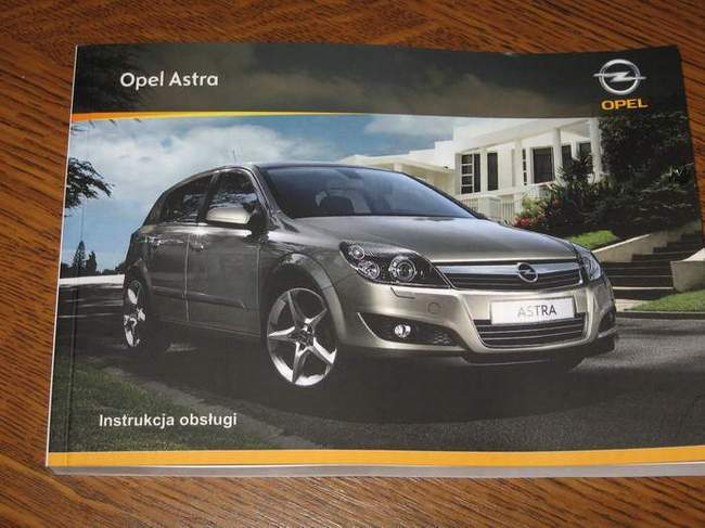 OPEL ASTRA III 3 Polska instrukcja obsługi H nowa - 14124580588 - oficjalne archiwum Allegro