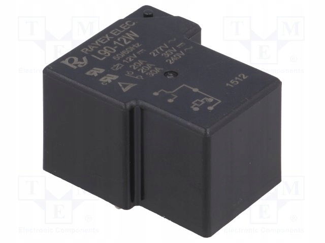 Przekażnik 12V/30A SPDT L90-12W 1-styk zamienny za - 11292025663 - oficjalne archiwum Allegro