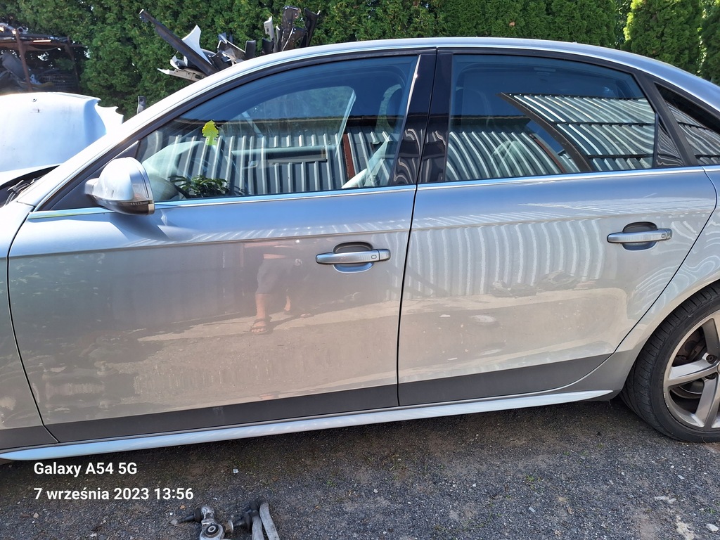 Drzwi lewe tylne audi a4 b8 lz7g sedan - 14455190030 - oficjalne ...