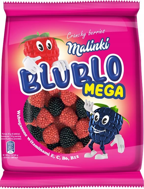 Apetitki Żelki malinki MEGA 160G - 12319596737 - oficjalne archiwum Allegro