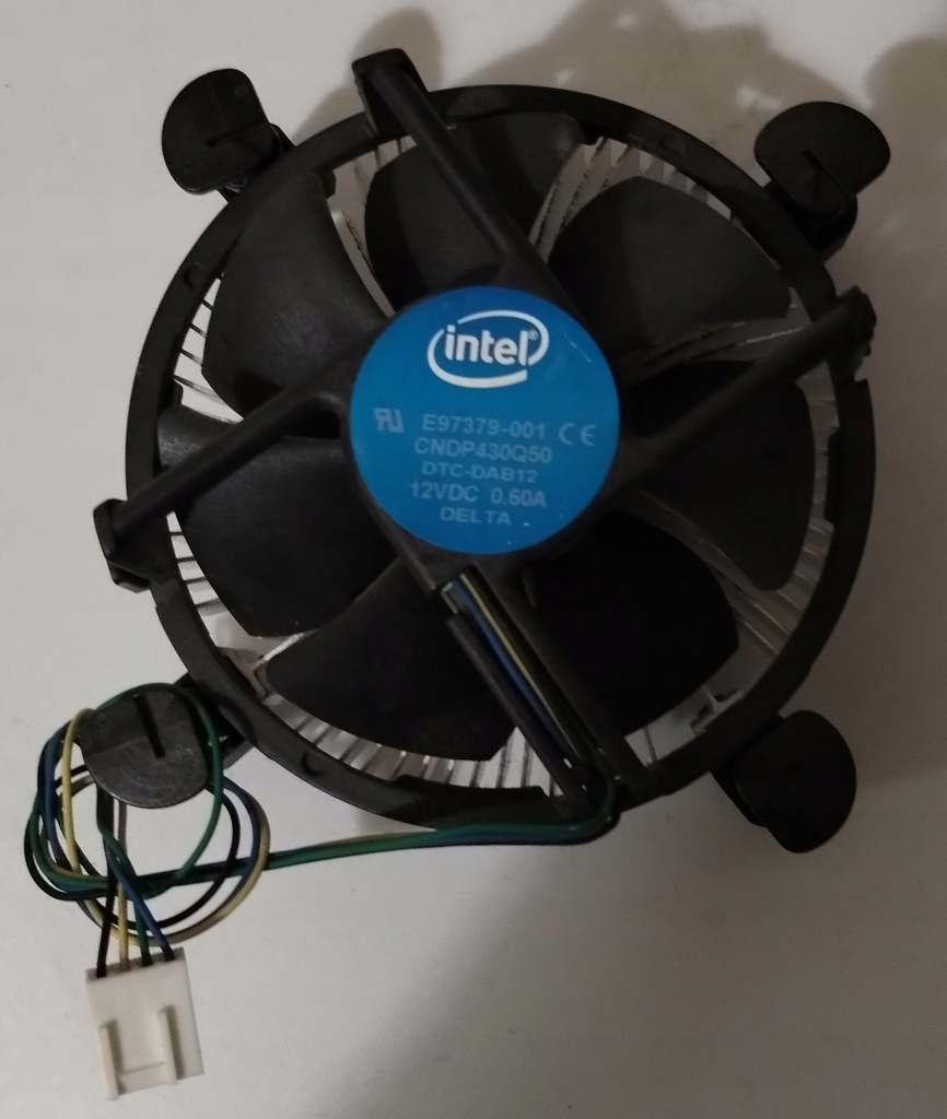 Radiator/Cooler CPU INTEL E97379-001 kompletny - 13182179454 ...