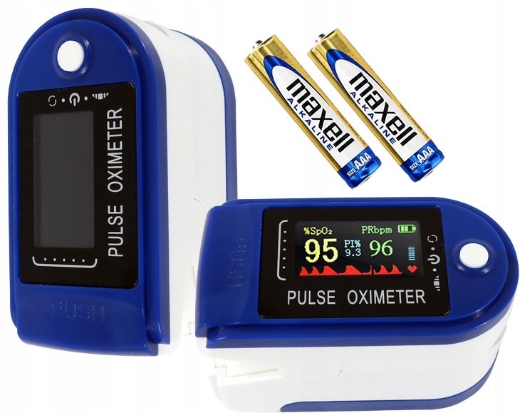 PULSOKSYMETR NAPALCOWY DOKŁADNY PULSOMETR NA PALEC - 9926371894 ...