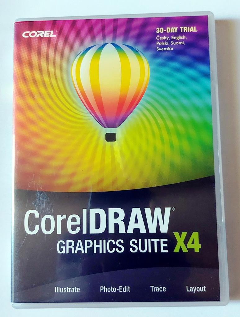 COREL DRAW GRAPHICS SUITE X4 | WIECZYSTA - 13666641983 - oficjalne archiwum Allegro