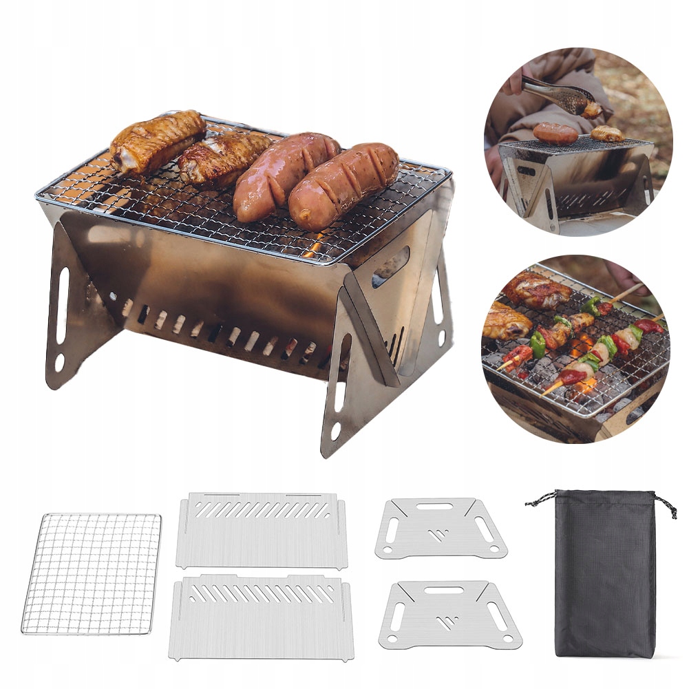 GRILL OGRODOWY GRILL SKLADANY TURYSTYCZNY - 13284263557 - oficjalne ...