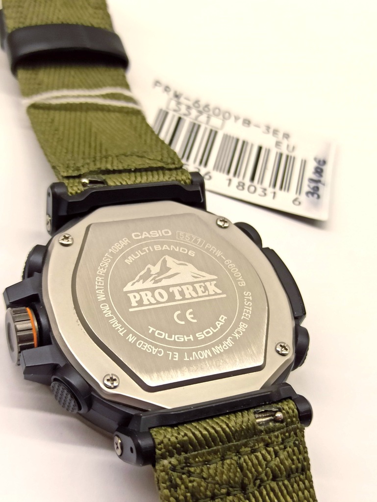 zegarek Casio PRW-6600YB-3ER Protrek solar radio - 12038306293 - oficjalne archiwum Allegro