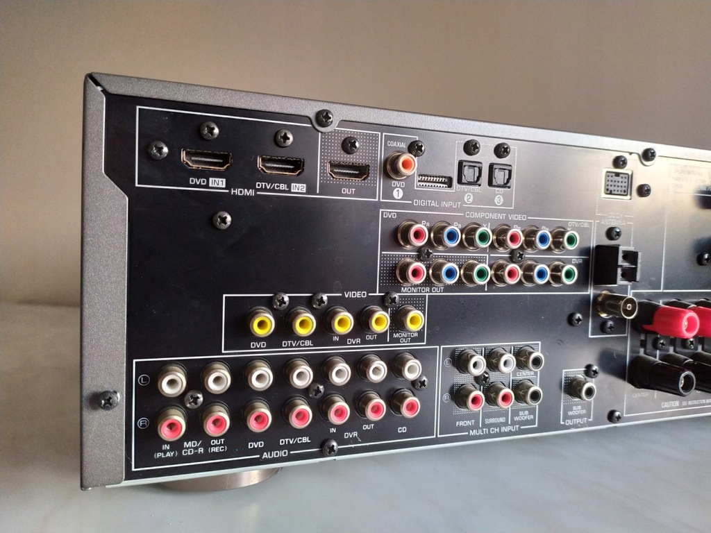 YAMAHA RX-V463 Amplituner HDMI USB CME BCM! - 9065031162 - oficjalne ...