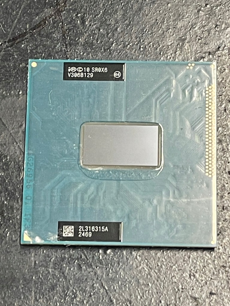 Procesor Intel i7-3540M Sprawny przetestowany - 12758269452 - oficjalne ...