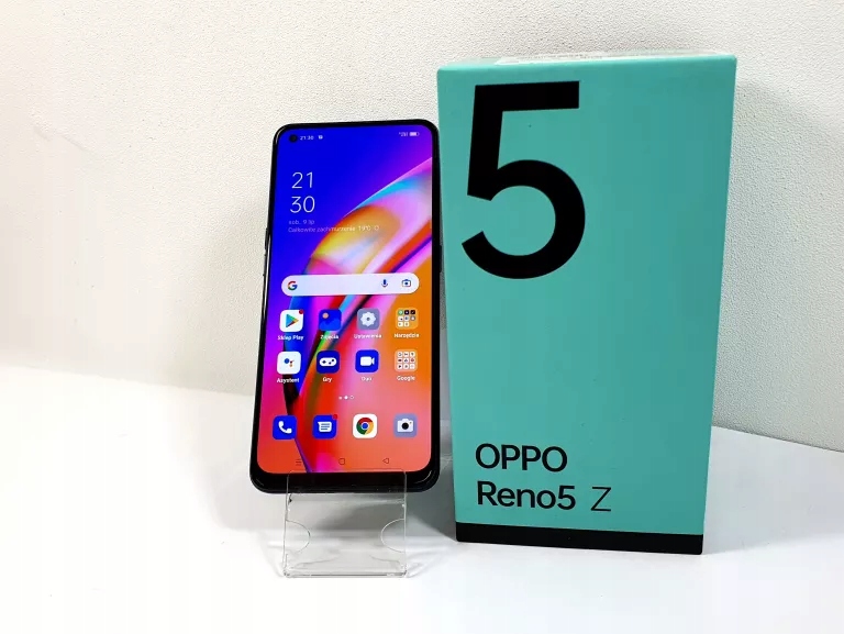 OPPO RENO 5Z 8/128GB KOMPLET - 12365481051 - oficjalne archiwum Allegro