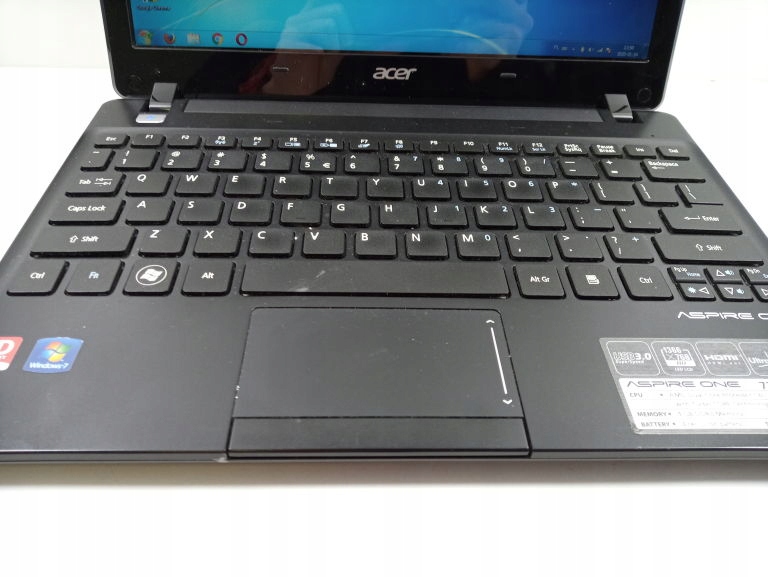 LAPTOP ACER ASPIRE ONE 4GB 500GB WIN7 - 8829816301 - oficjalne archiwum ...