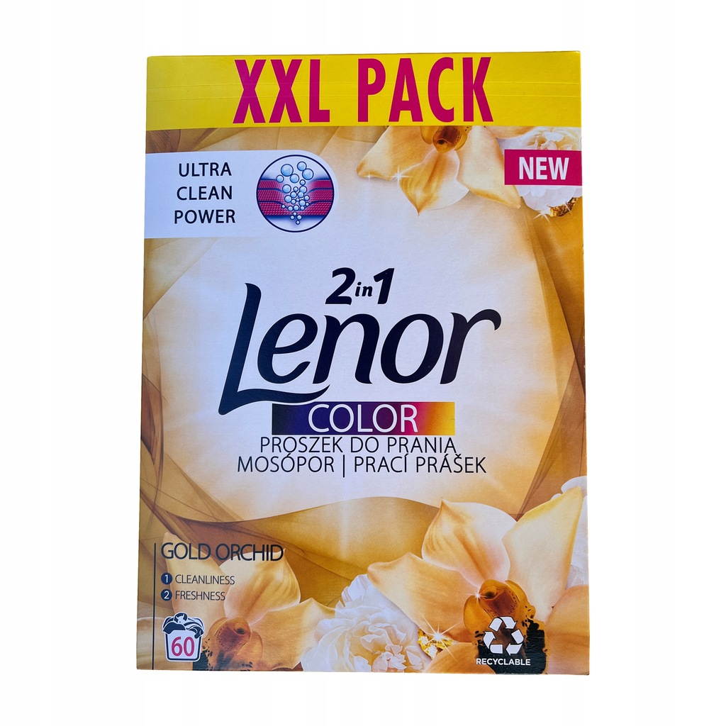 LENOR COLOR XXL PACK 60 PRAŃ - 12947267931 - oficjalne archiwum Allegro