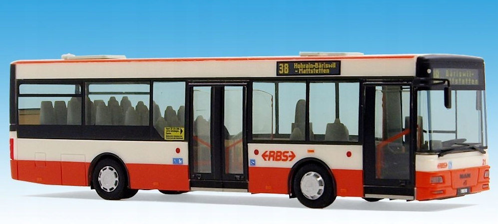 Model autobusu MAN NM 223.2 Midi RBS VK Modelle H0 - 8009523428 ...