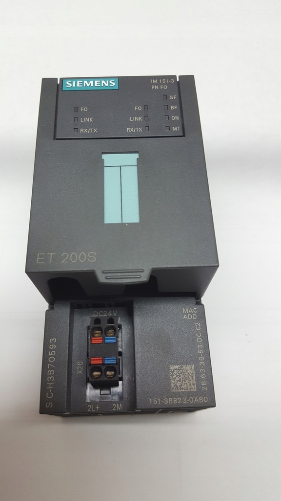 SIEMENS SIMATIC S7 ET 200S IM 151-3 PN FO 3BB23 - 7721276173 ...