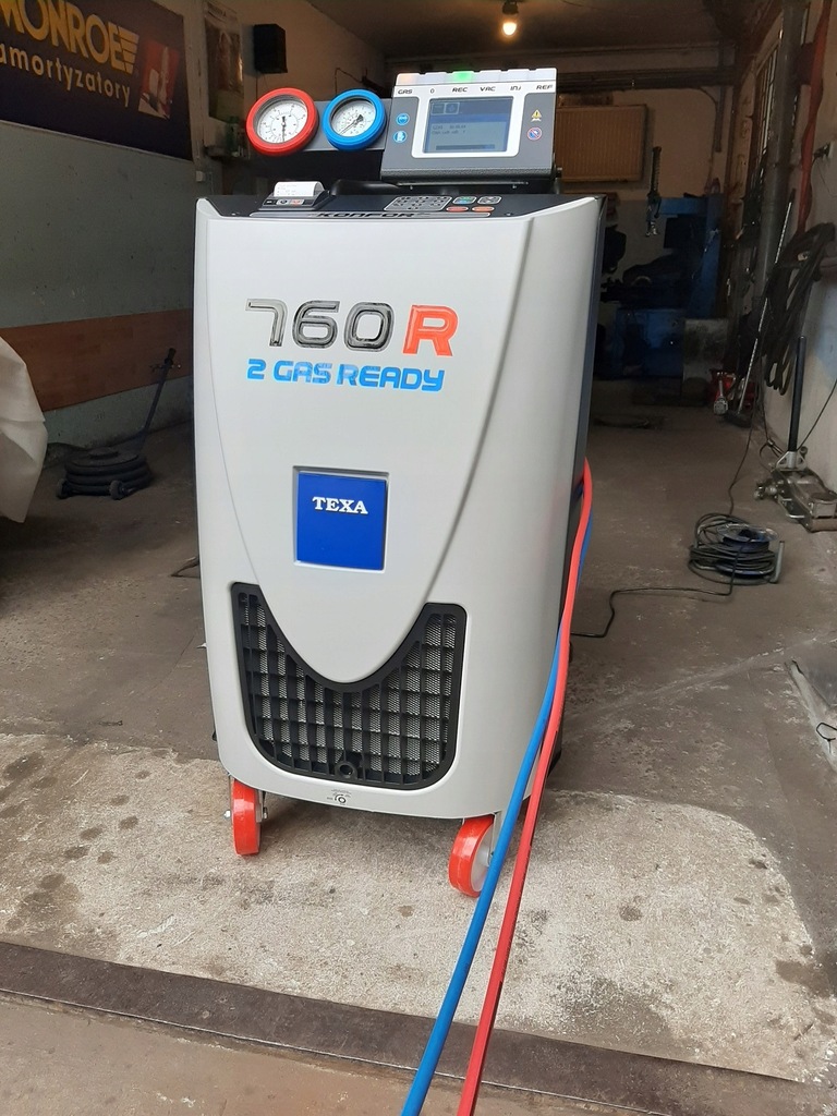 TEXA 760 R stacja do klimatyzacji na gaz R134a - 9500615221 - oficjalne ...