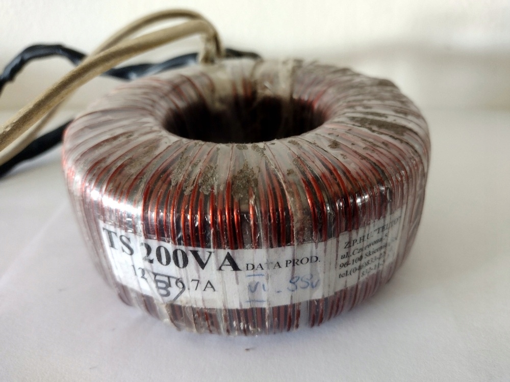transformator toroidalny 230v/12 200W - 12409689694 - oficjalne archiwum Allegro