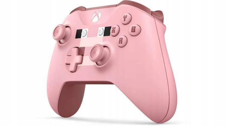 Microsoft Xbox One S PAD Minecraft Pig różowy - 7683259065 - oficjalne ...