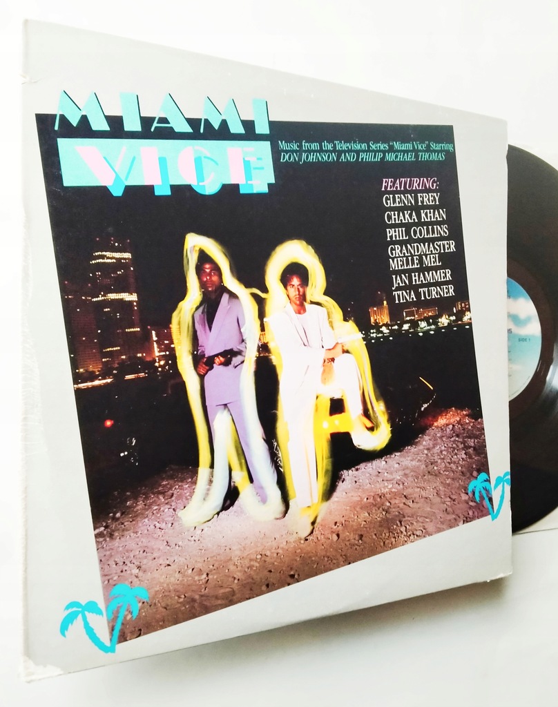 MIAMI VICE = MUSIC FROM THE TELEVISION LP USA - 11672009712 - oficjalne ...