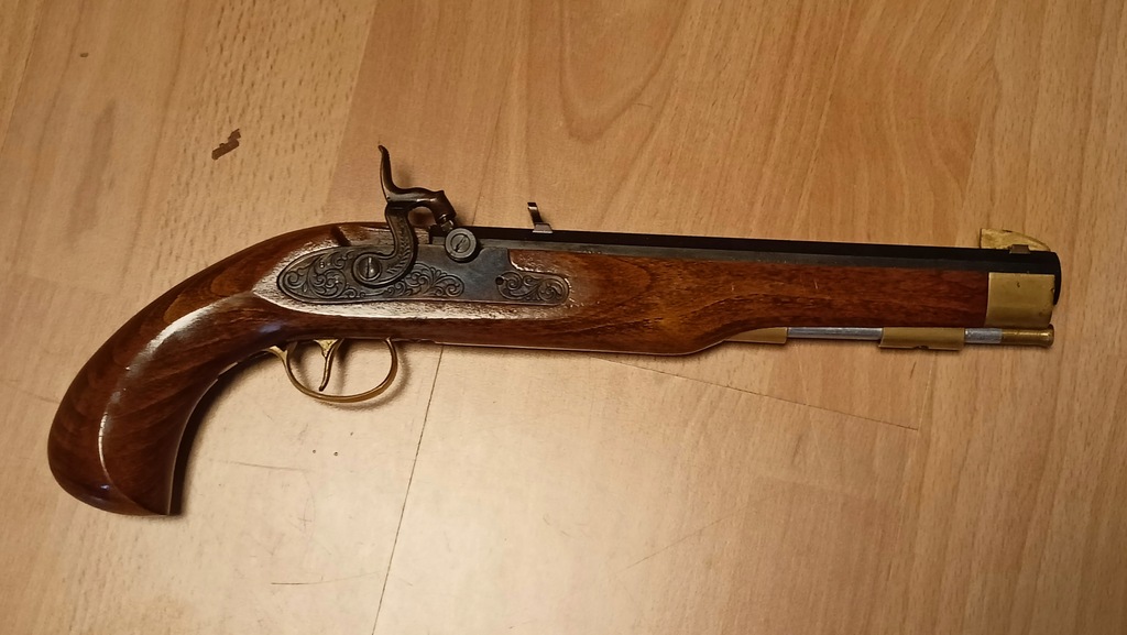 Pistolet czarnoprochowy DIKAR Kentucky kal 45 - 14043477276 - oficjalne ...