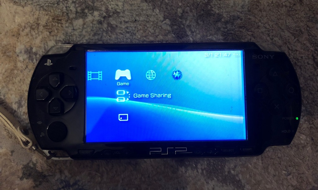 Konsola Sony PSP, PSP-2003, Sprawne, z małą wadą - 12365494114 ...
