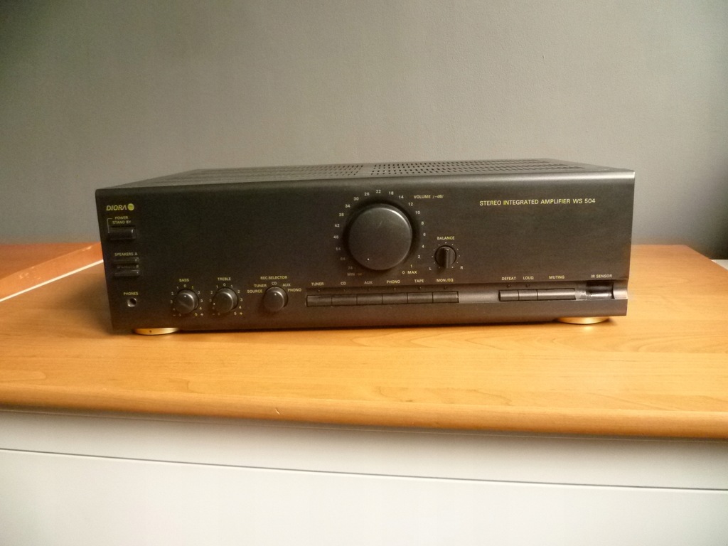 WZMACNIACZ DIORA WS 504 MAGICZNA MOC PIĘKNIE GRA ! - 9498644425 - oficjalne archiwum Allegro