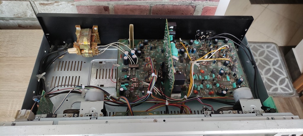 Magnetofon Unitra Radmor 5430 po przeglądzie, igła - 12671014346 ...