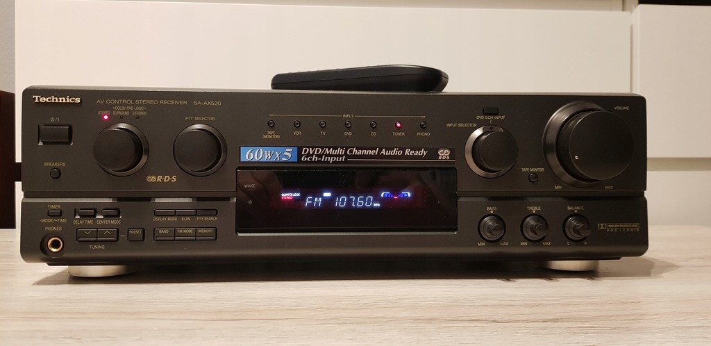 Amplituner Technics sprawny SA-AX530 - 13336265818 - oficjalne archiwum Allegro