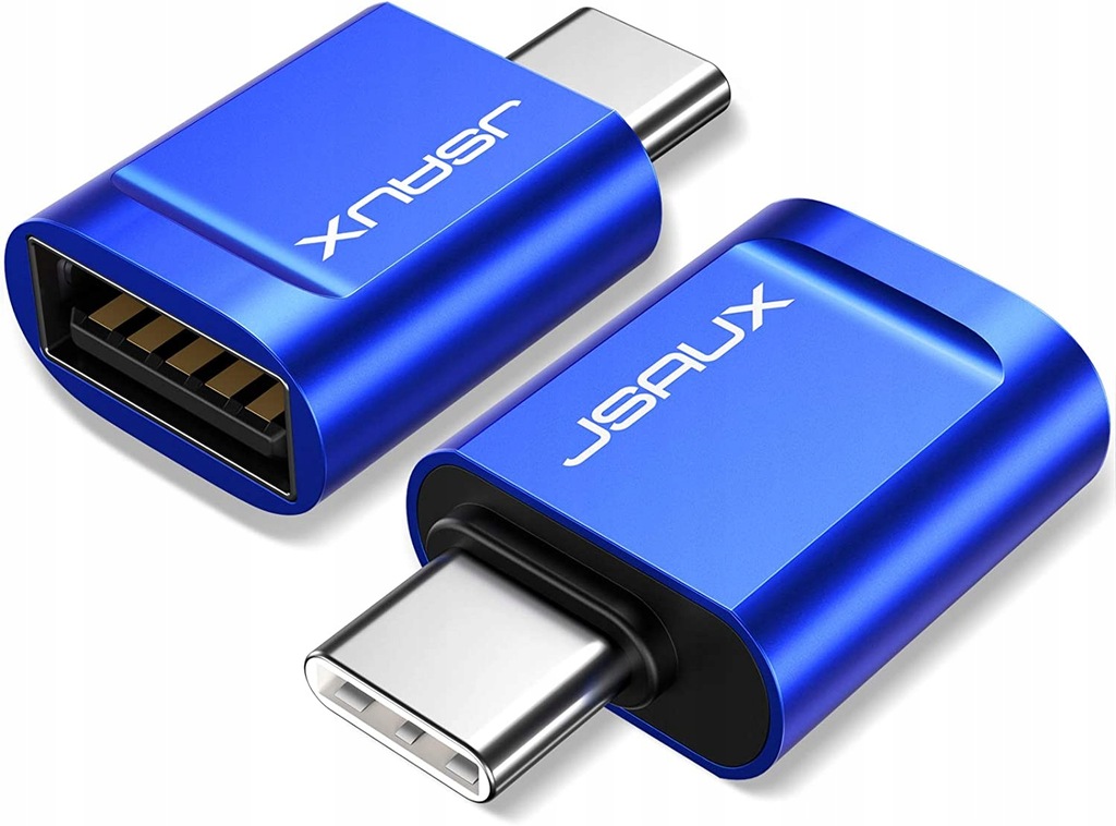 JSAUX adapter przejściówka USB-C na USB-A OTG 2szt - 12387934216 ...