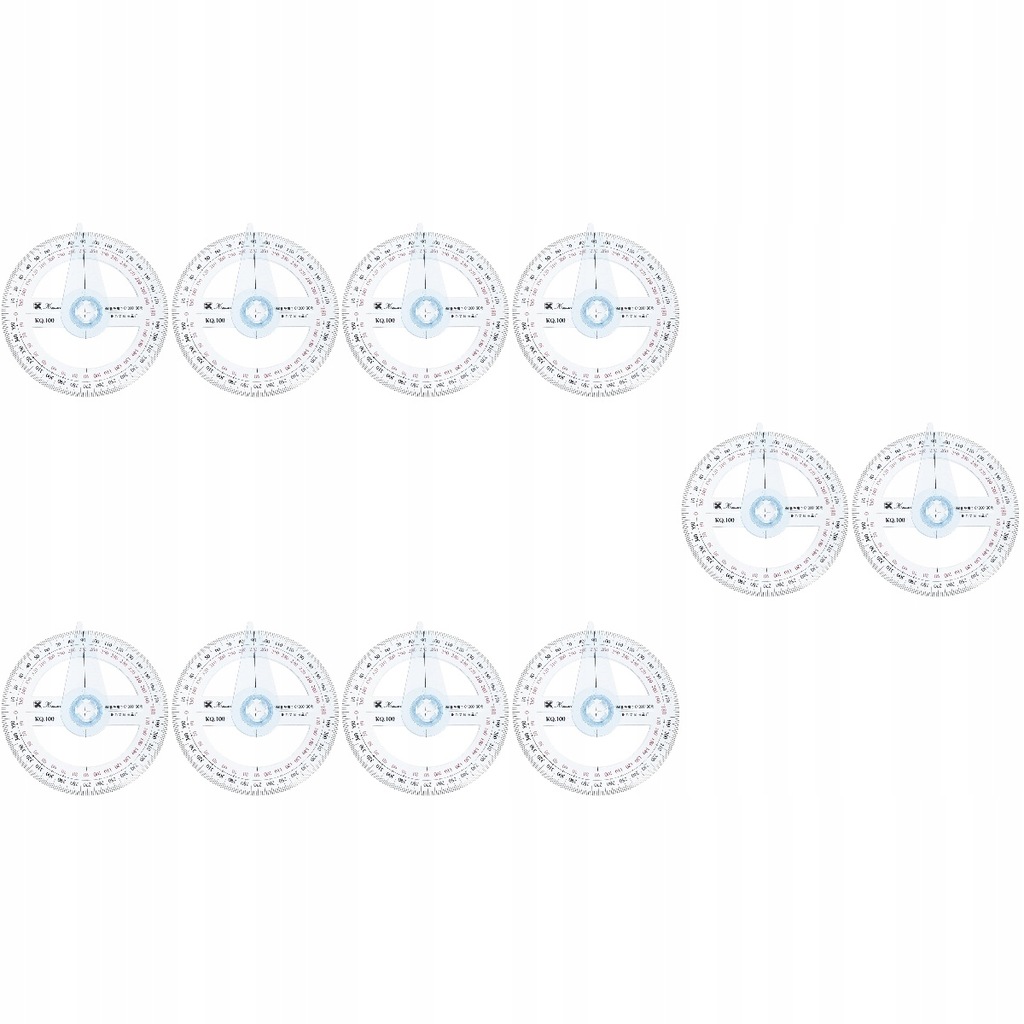 Plastigauge Clear Protractors Circle Template - 14073706287 - oficjalne ...