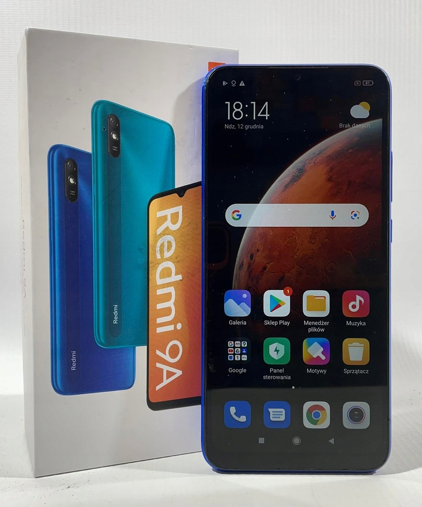 Smartfon Redmi 9A *PĘKNIĘTY EKRAN* - 11561013215 - oficjalne archiwum ...