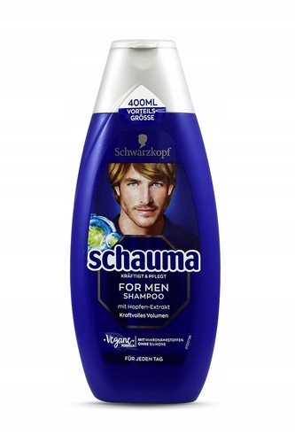 SCHAUMA Chmiel Extrat Men Shampoo for Man 400ml - 12931562454 ...