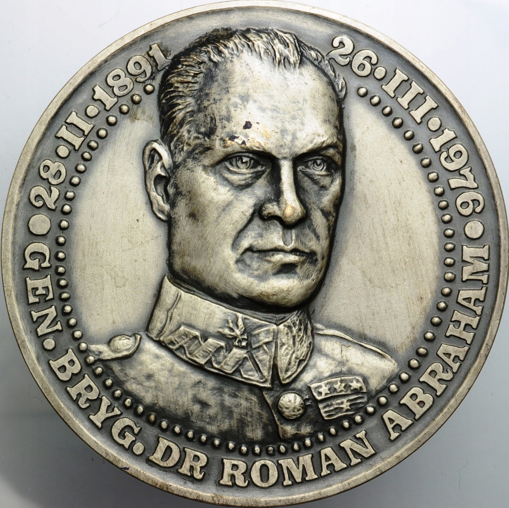 Polska, medal, Roman Abraham Polska Kawaleria - 11958502577 - oficjalne archiwum Allegro